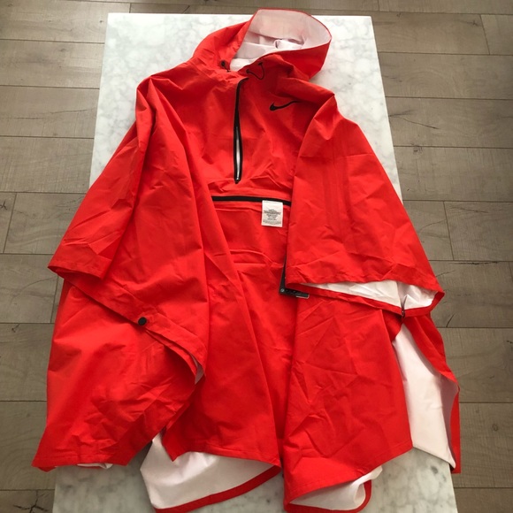 Nike | Jackets & Coats | Nike Shield Desert Mens Golf Poncho New | Poshmark